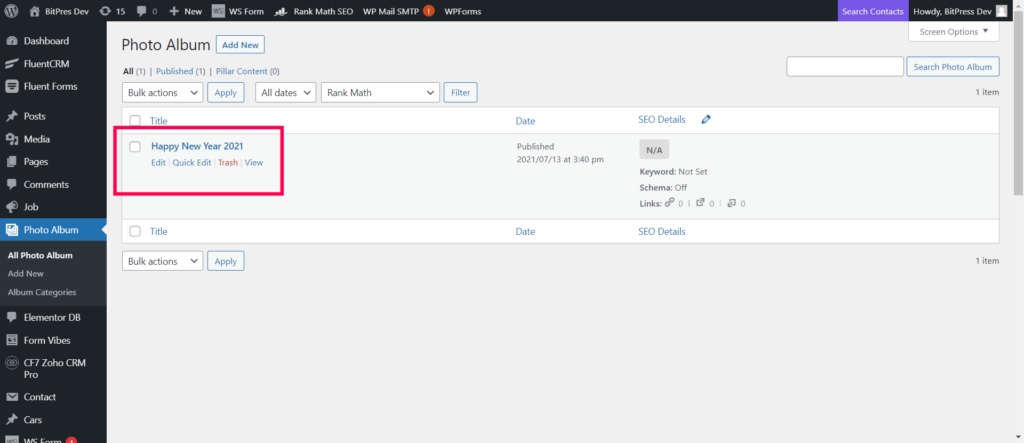 Advanced Custom Fields (ACF) Integrations - Bit Form