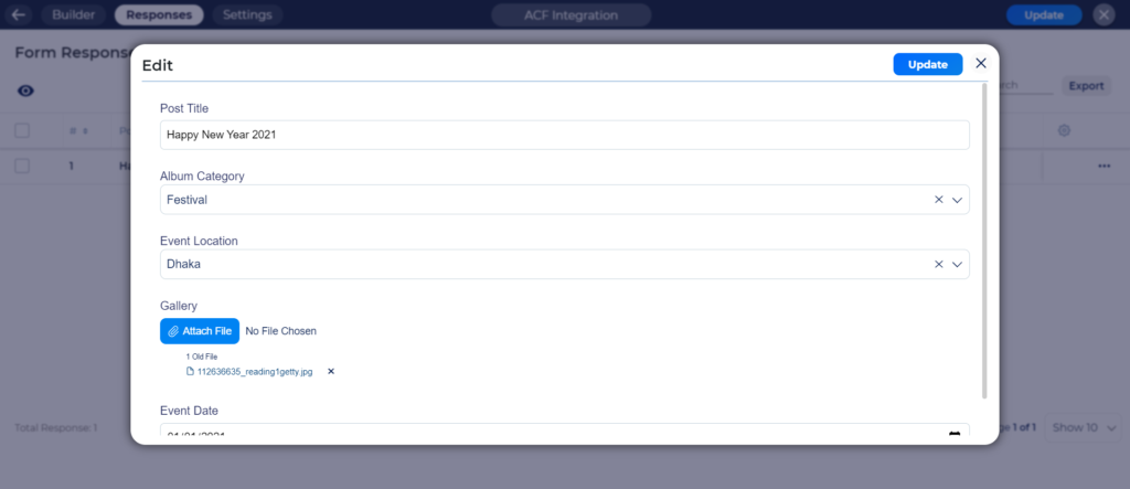 Advanced Custom Fields (ACF) Integrations - Bit Form