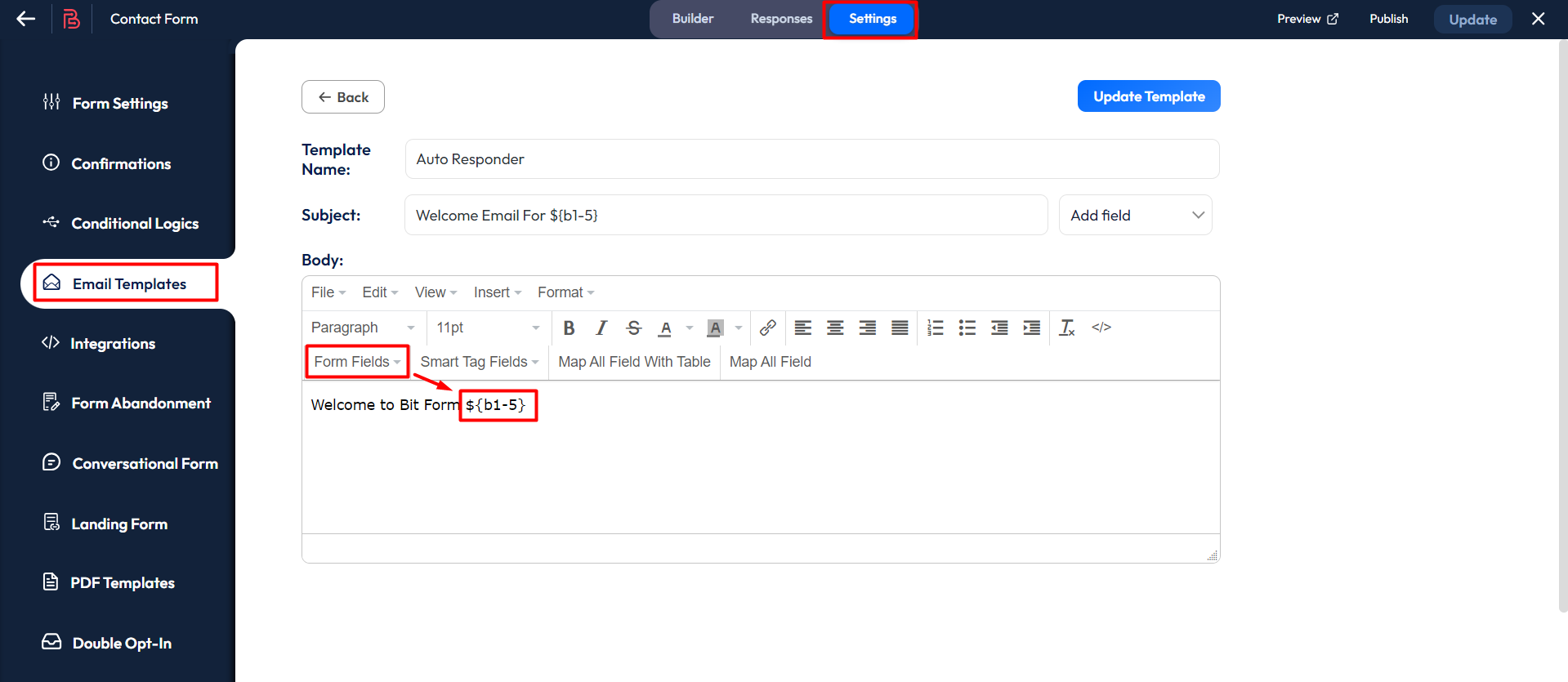 How To Set Up An Autoresponder Email - Bit Form