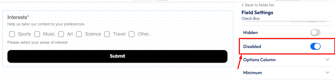 Advanced Checkbox Field In Bit Form - Bit Apps