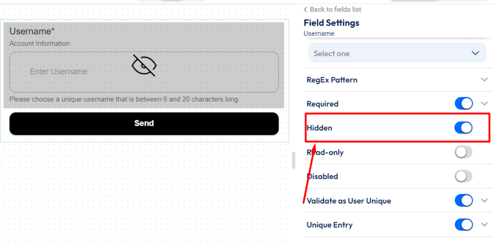 User Name Field Setup In Bit Form - Bit Form
