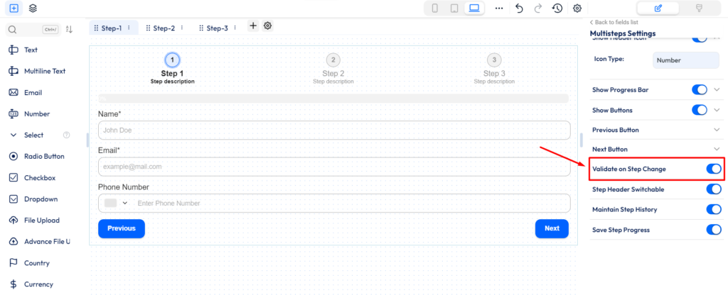Multistep Form - Bit Form