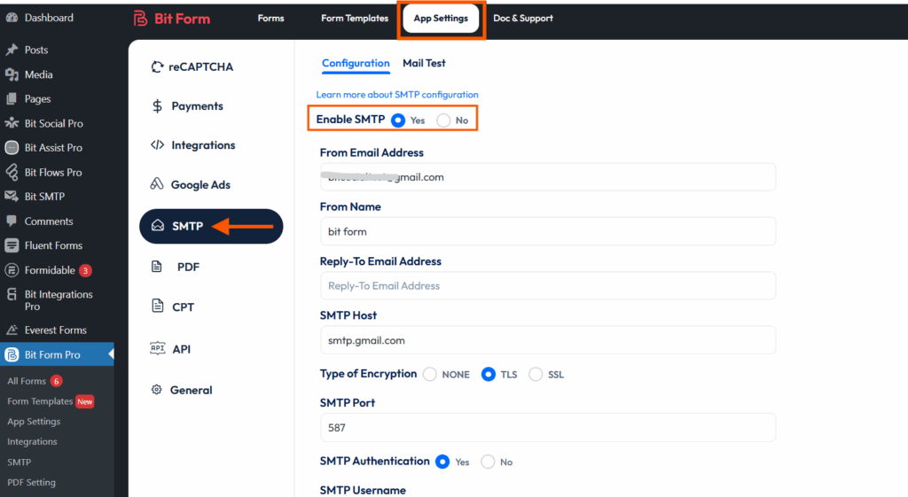 How To Set Up Contact Form With Email Notifications On WordPress - Bit Form