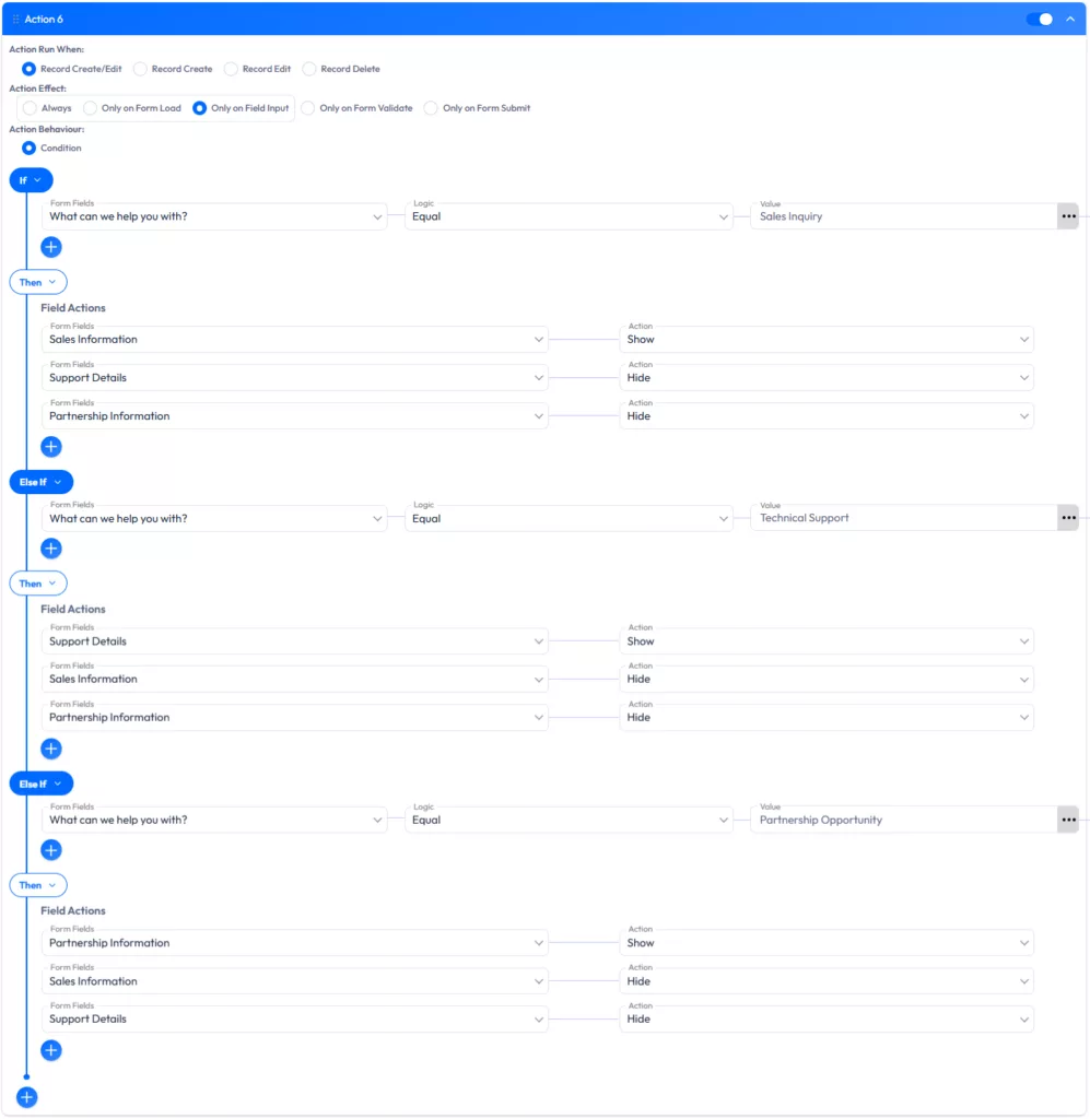 How To Add Advanced Conditional Logic In WordPress Forms - Bit Form